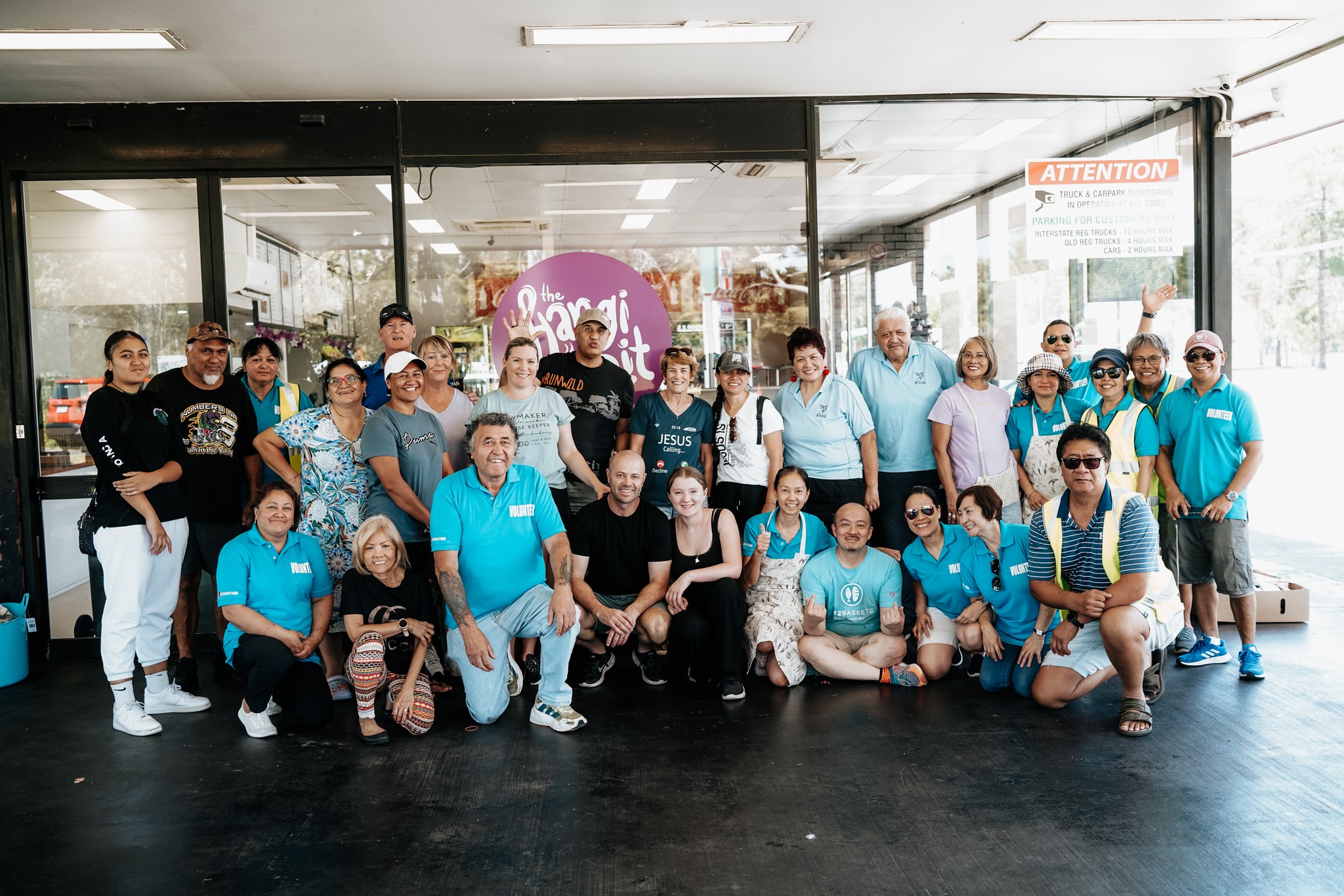 12 Baskets Food Collection at The Hangi Pit – C1 Community Care